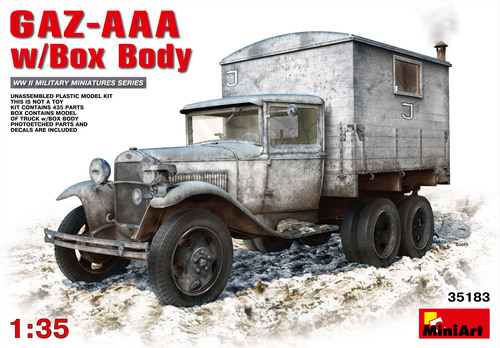MiniArt 35183 GAZ-AAA w/Box Body