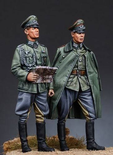 Mantis Miniatures 35070 Wehrmacht Officers, WWII