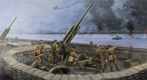 Trumpeter 02342 Soviet 52-K 85mm Air Defense Gun (M1943 Late Version)