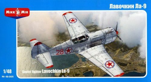 Mikromir 48-005 Soviet fighter Lavochkin LA-9