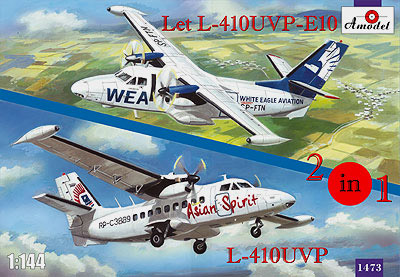 A-Model 01473 Let L-410UVP i L-410UVP-E10 Asian Spirit, WEA