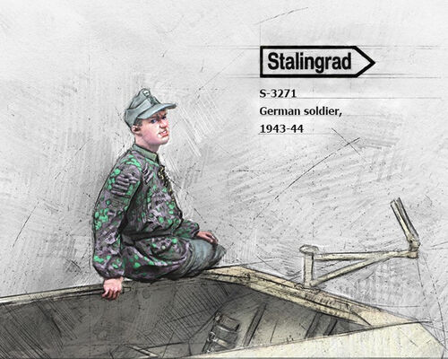 Stalingrad 3271 German Soldier (1943-1944)