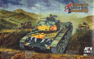 AFV Club 35209 M24 Chaffee (Korean War Camouflage)
