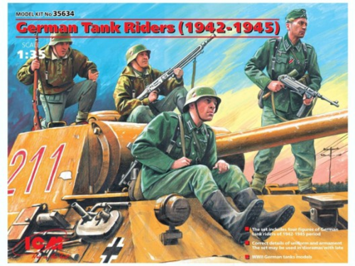 ICM 35634 German Tank Riders 42-45