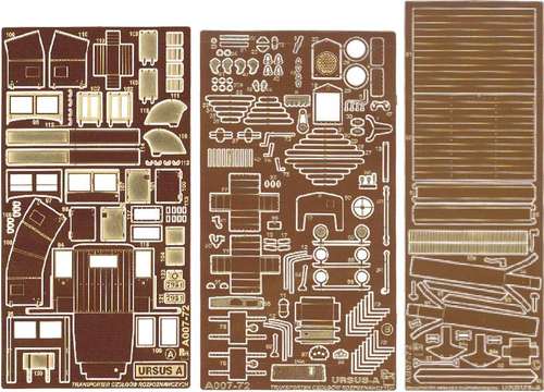 Part A007-72 transporter czołgów TK/TKS URSUS A