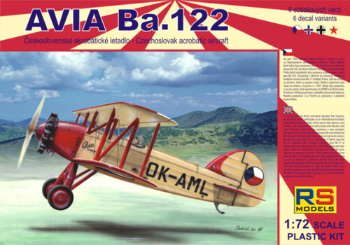 RS Models 92054 Avia Ba.122 Castor II and Pollux engine