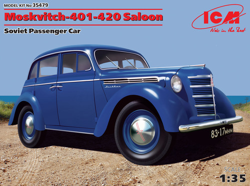 ICM 35479 Moskvitch-401-420 Saloon, Soviet Passenger Car
