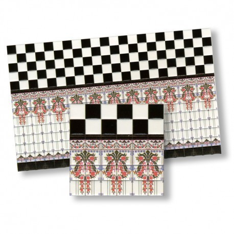 Reality in Scale 35212 3D Wall Tiles - Design E