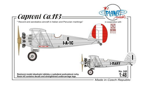 Planet Models 240 Caproni Ca.113