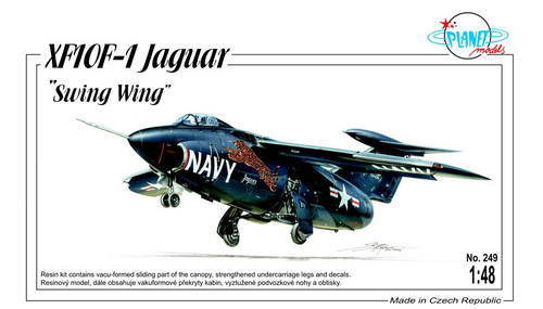 Planet Models 249 XF10F-1 Jaguar "Swing Wing"