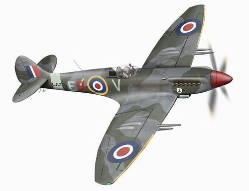 Planet Models 101 Spitfire Mk.21
