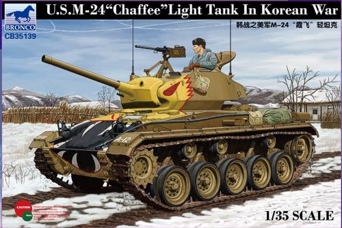 Bronco CB35139 US M-24 Chaffee Light Tank (Korean War)