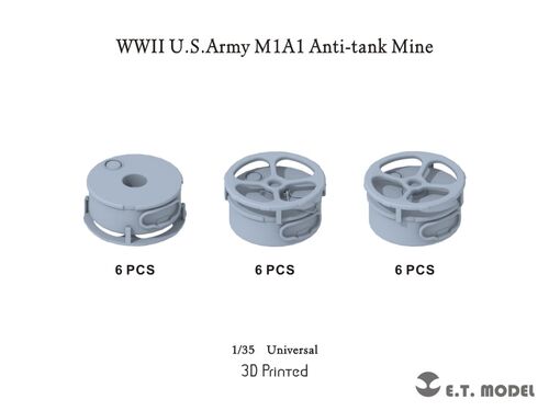 ET Model P35-328 WWII U.S.Army M1A1 Anti-Tank Mine (Universal)