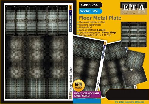 ETA DIORAMA ACCESSORIES 288 Floor Metal Plate