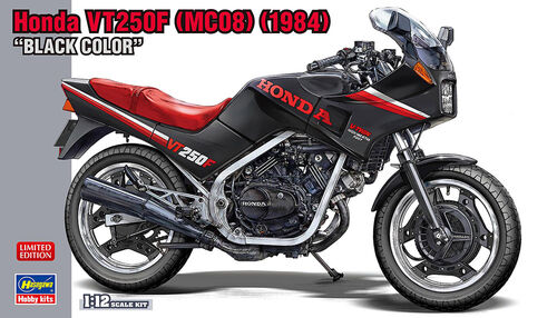 Hasegawa 21755 Honda VT250F (MC08) (1984) Black Color