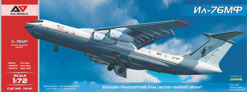 A & A Models 72101 IL-76MF - Military-Transport Aircraft