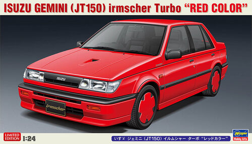 Hasegawa 20664 Isuzu Gemini (JT150) irmscher Turbo "Red Color"