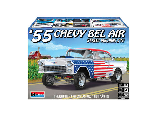 Monogram 4519 Chevrolet Bel Air - Street Machine 1955