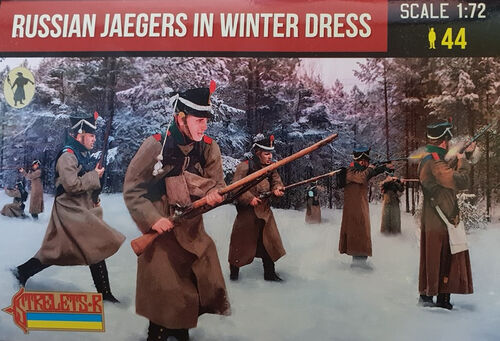 Strelets-R 28972 Russian Jaegers in Winter Dress - 44 figures (Napoleonic Wars)