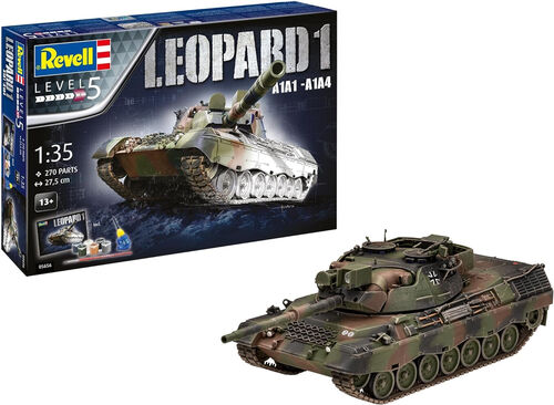 Revell 05656 Leopard 1 A1A1-A1A4 - Gift Set