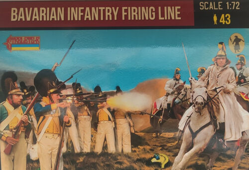 Strelets-R 27372 Bavarian Infantry Firing Line (Napoleonic Wars)