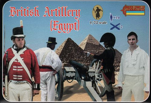 Strelets-R 07972 British Artillery in Egypt - Napoleonic Era
