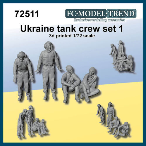 FC ModelTrend 72511 Ukraine Tank Crew Set 1