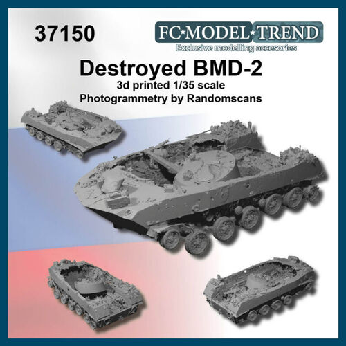 FC ModelTrend 37150 Destroyed BMD-2 (Photogrammetry By Randomscans)