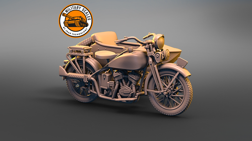 IDAP Technology PMI0212A Rikuo Type 97 with sidecar