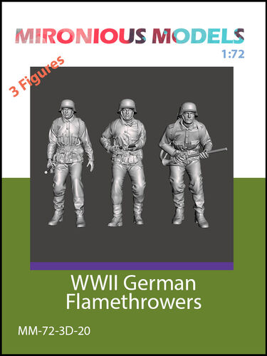 Mironious Models 72020 WWII German Flamethrowers