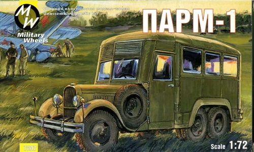 Military Wheels 7207 Soviet PARM-1 field repair truck