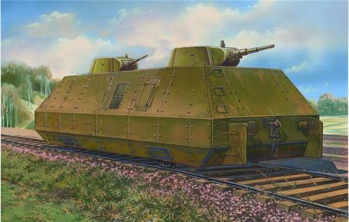 UM MT 628 Soviet OB-3 Biaxial Armored Car with Two T-26-1 Conical Turrets