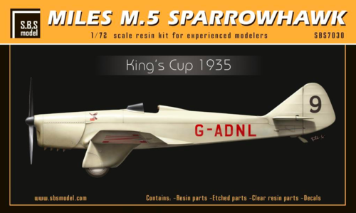 SBS Model 7030 Miles M.5 Sparrowhawk King's Cup