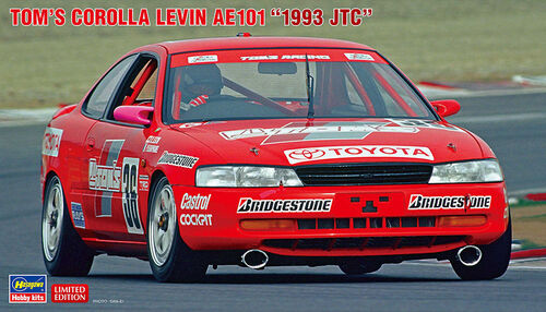 Hasegawa 20542 Tom's Corolla Levin AE101 "1993 JTC"