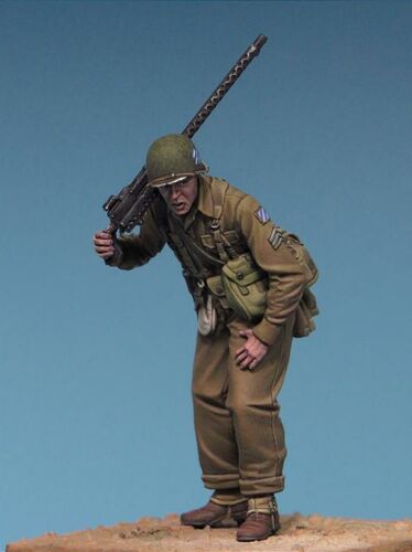 The Bodi Miniatures 35183 US Army Machine gunner #1 WW II