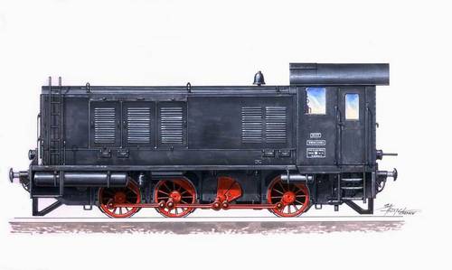 Planet Models MV053 WR 360 C14 Diesel lokomotive