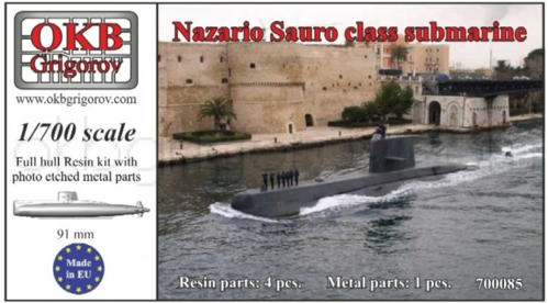 OKB Grigorov N700085 Nazario Sauro class submarine