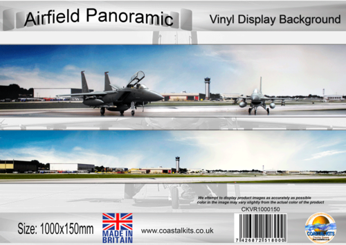 Coastal kits VR1000150 Airfield Panoramic Background