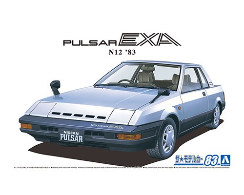 Aoshima 06272 Nissan HN12 Pulsar Exa '83