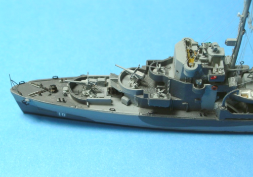 NIKO MODEL 7021 US Navy Destroyer Escort Bebas DE-10 1943