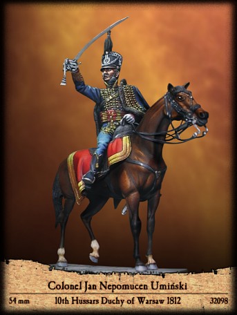 M-Model 32098 Col. J.N.Umiński 10th Hussars Duchy Of Warsaw 1812