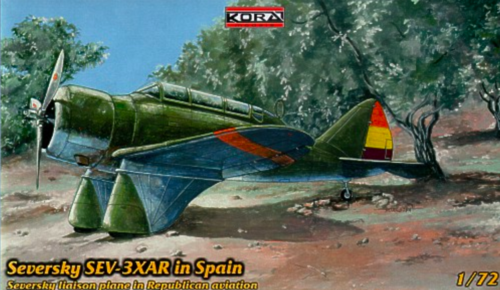 Kora Models 72120 Seversky SEV-3XAR in Spain