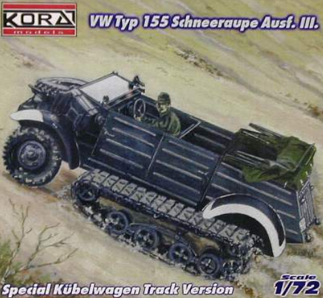 Kora Models A7215 VW Type 155 Ausf.III