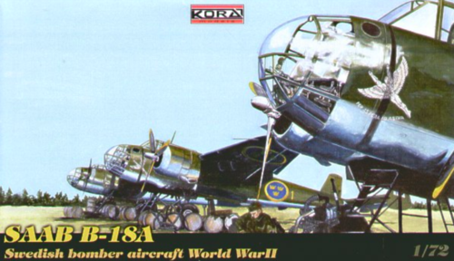 Kora Models 7293 SAAB B-18A Bomber