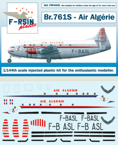 F-RSIN P4005 Bréguet Br.761S - Air Algérie