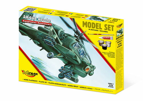 Mirage-Hobby 872094 AH-64A Apache - Model Set