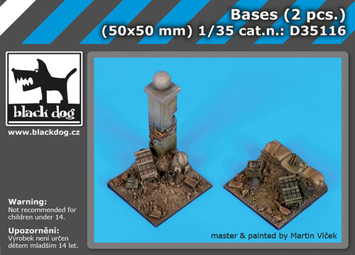 Black Dog D35116 Bases (2 pcs.)