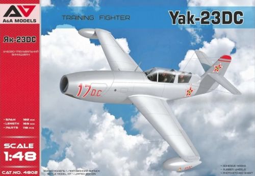 A & A Models 4802 Yakovlev Yak-23 DC