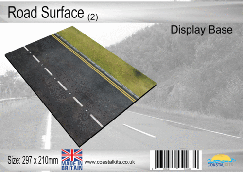 Coastal kits D020 Dinky Road Display Base 2 297 x 210mm