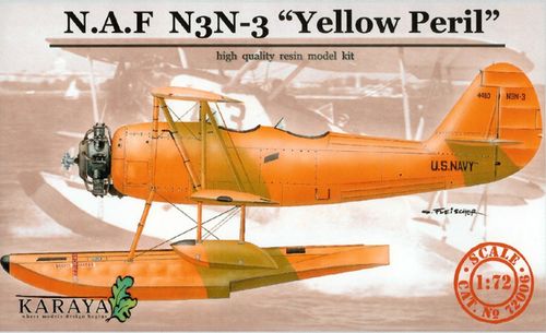 KARAYA 72006 N.A.F N3N-3 Yellow Peril on floats